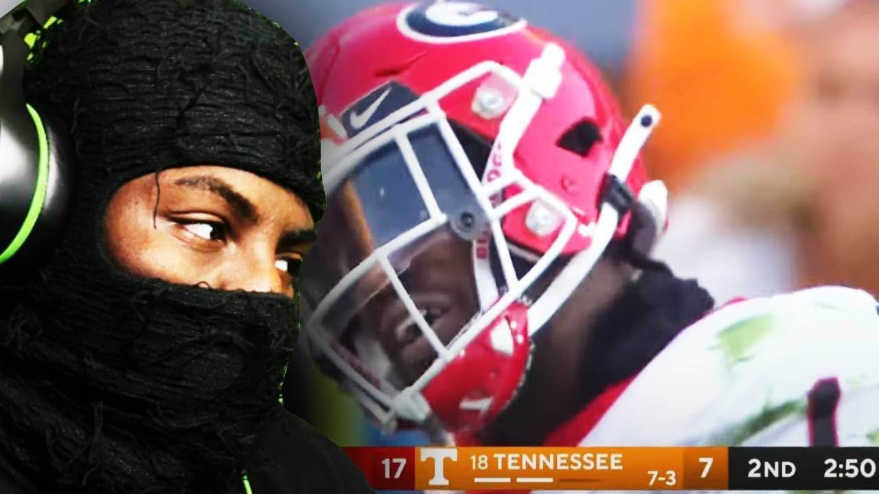 SPEECHLESS GEORGIA "HATER"... No. 1 Geogia Bulldogs vs Tennessee Vols ...