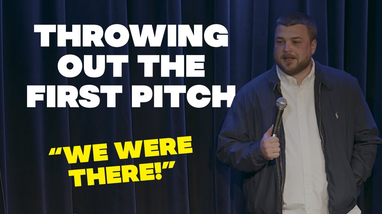 I threw out the first pitch at a minor league baseball game - Aaron ...