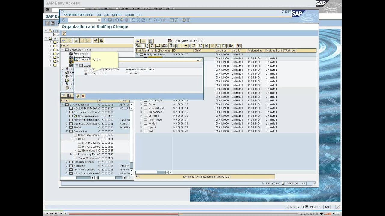 SAP - Create Position - YouTube