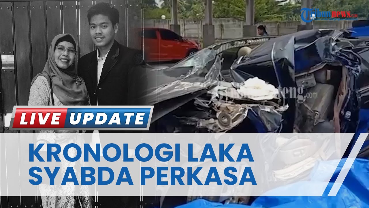 Detik-detik Kecelakaan yang Tewaskan Syabda Perkasa & Sang Ibu di Tol ...