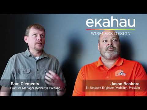 Ekahau Connect Testimonial with Sam Clements & Jason Beshara - YouTube