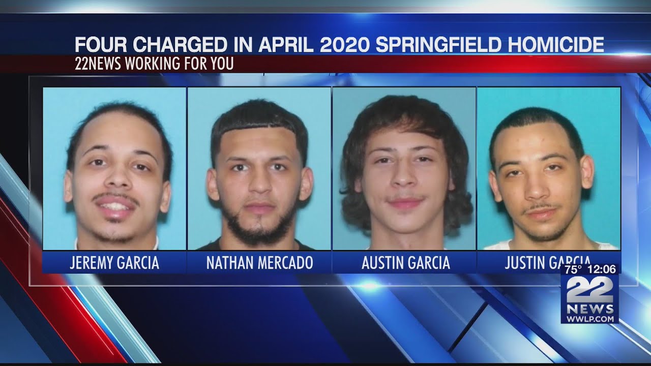 Four men charged in connection with April 2020 homicide in Springfield ...