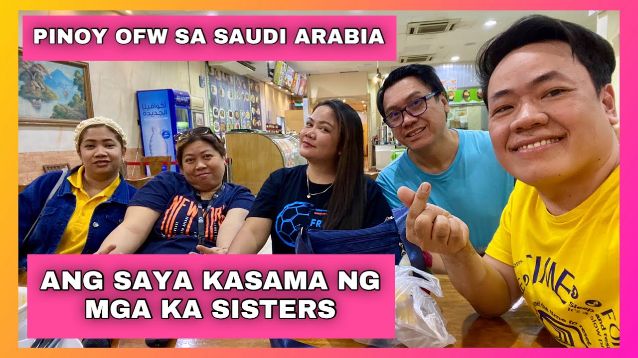 Ang saya kasama ng mga ka sisters | Pinoy OFW sa saudi arabia | Jewel ...