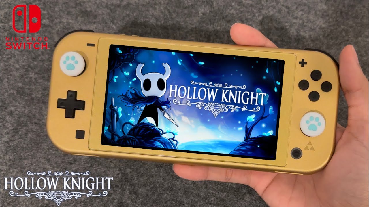 Hollow Knight on Nintendo Switch Gameplay | Switch Lite Gameplay - YouTube