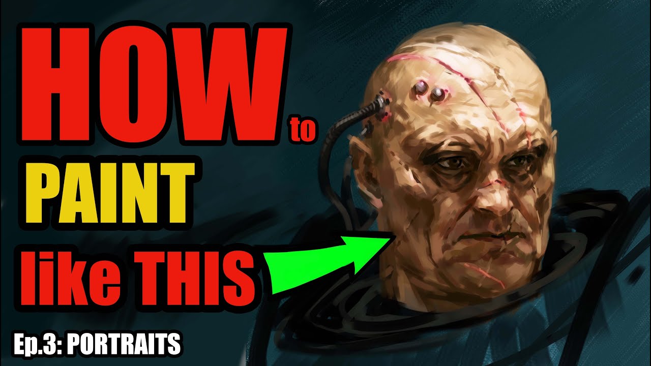 Ultimate guide on How to make amazing Space Marines portraits - YouTube