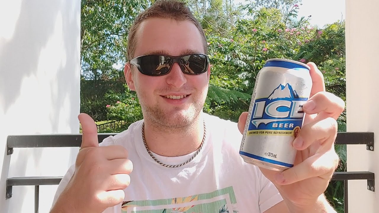 Hahn Ice - Beer Review - YouTube
