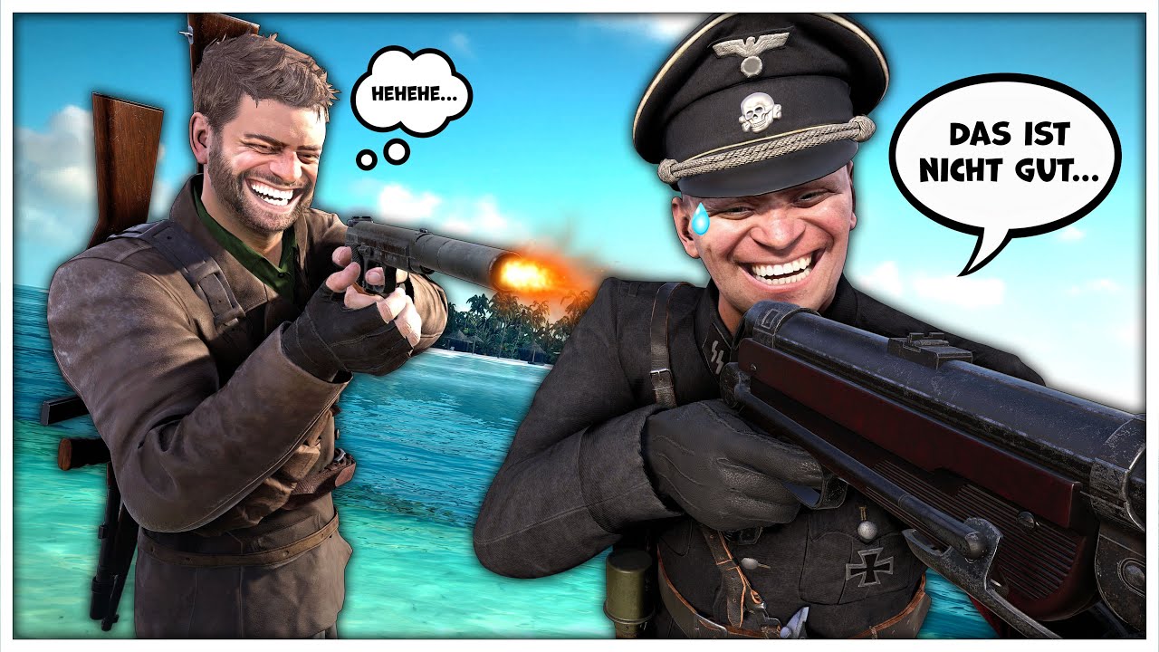 Sniper Elite Resistance but I Can't Stop Trolling the Bad German Men ...