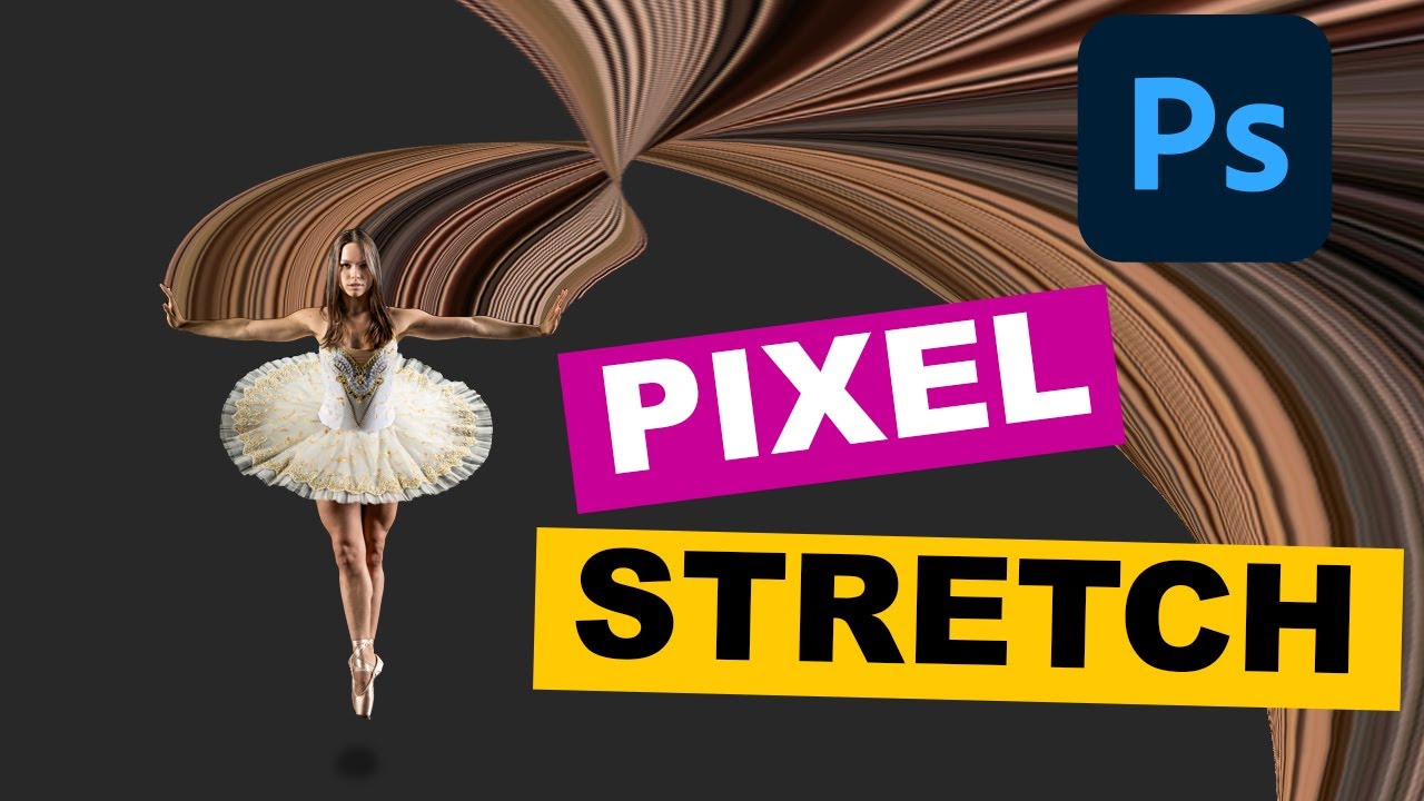 How to do the Pixel Stretch Effect in Photoshop #shorts - YouTube