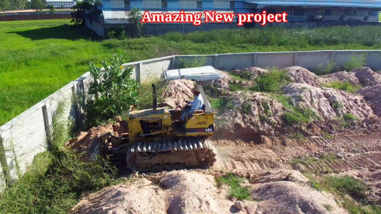 Amazing New project!! fully video dump truck 5-ton pour Soil push with ...
