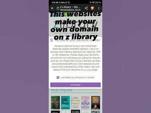 how to access z library#zlibrary - YouTube