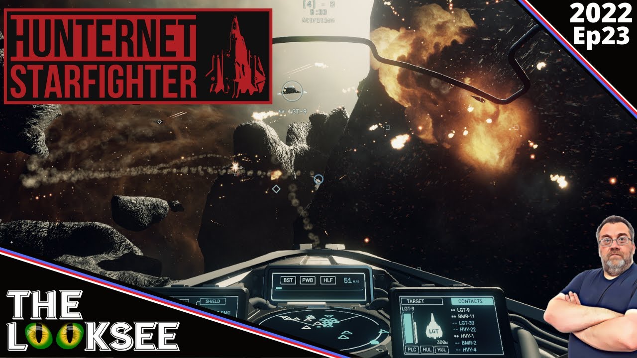 Hunternet Starfighter | The LookSee | First Look Series - YouTube