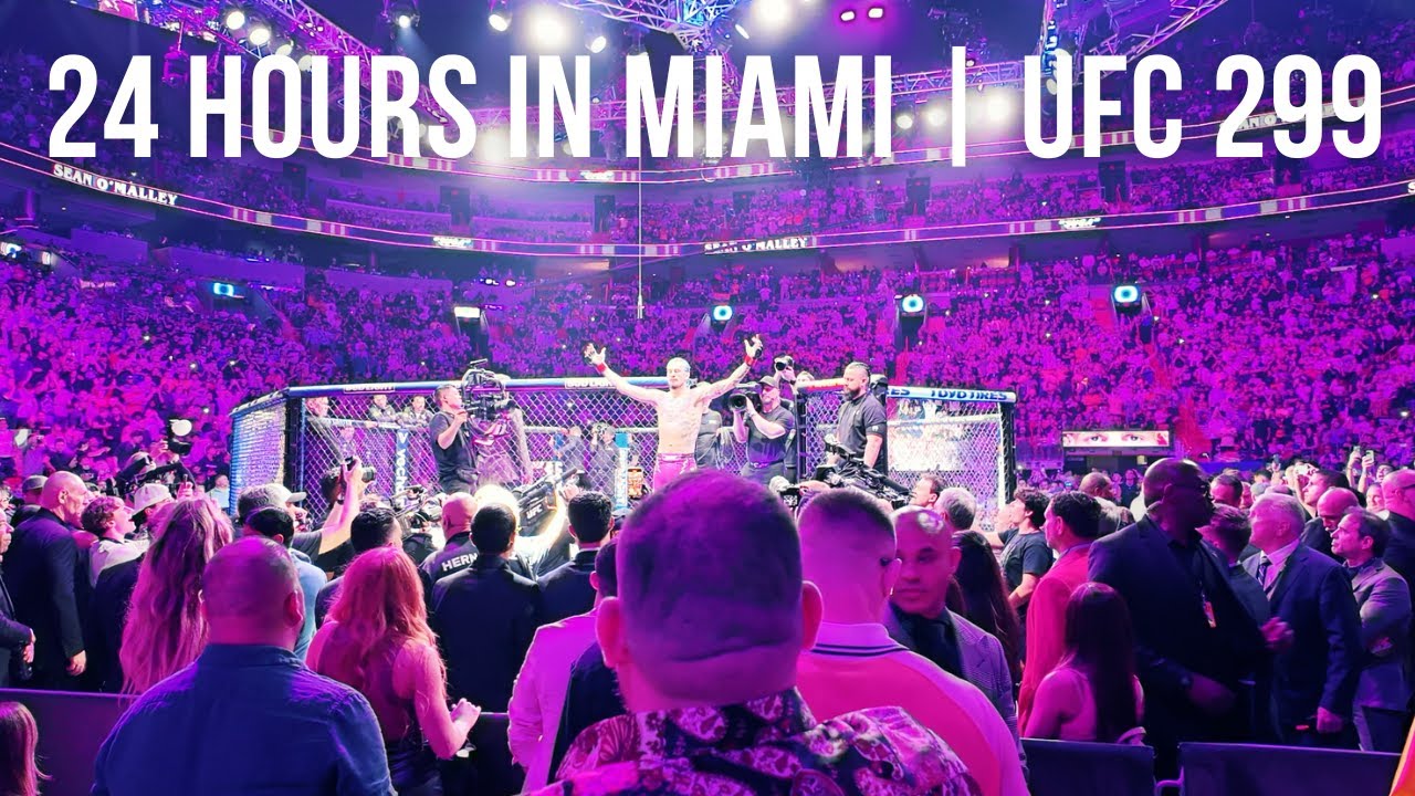 Sean O’Malley vs Marlon Vera UFC 299 - 24 Hours in Miami - Life of Tim ...
