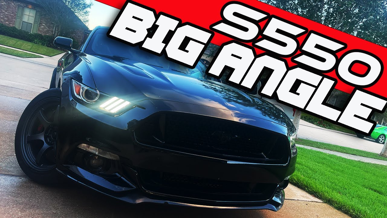 Installing Scotidi Angle kit & Feal Coilovers on the S550 Mustang Drift ...