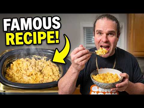 Slow cooker chicken mac & cheese that tastes like it took all day