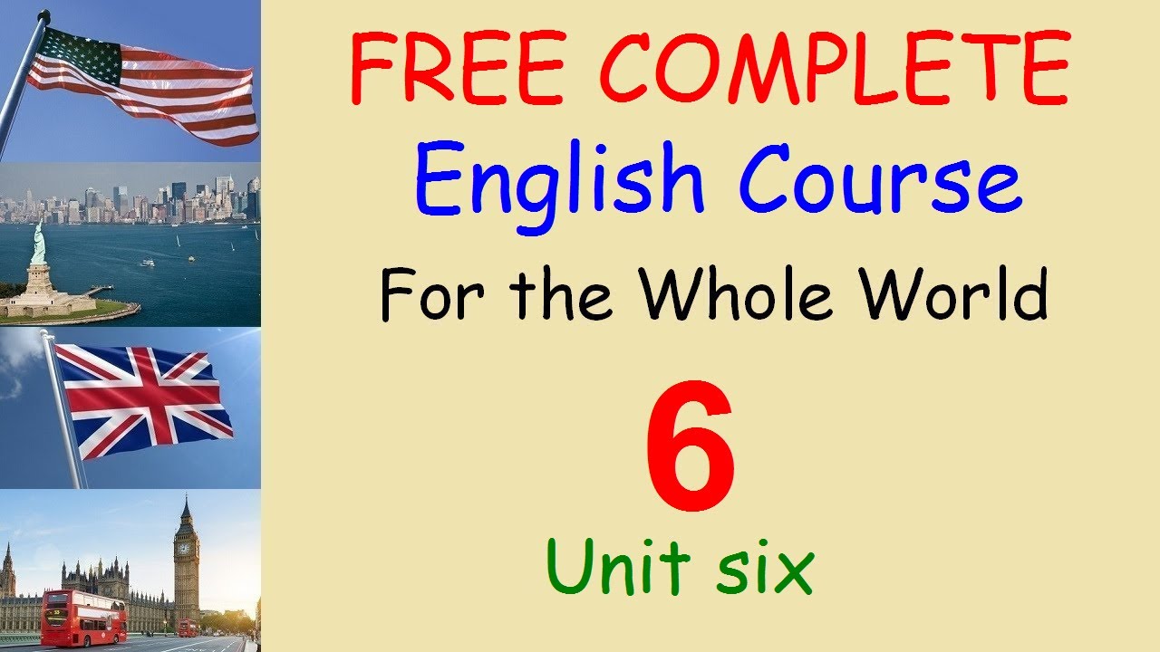 Learn English now - Lesson 06 - FREE and COMPLETE English Course for ...