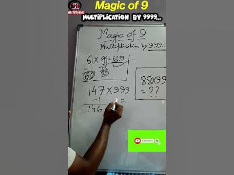 EASY MULTIPLICATION TRICKS 😱😱 MULTIPICATION BY 99999 JUST 2 seconds #mathstricks #mathshorts ...