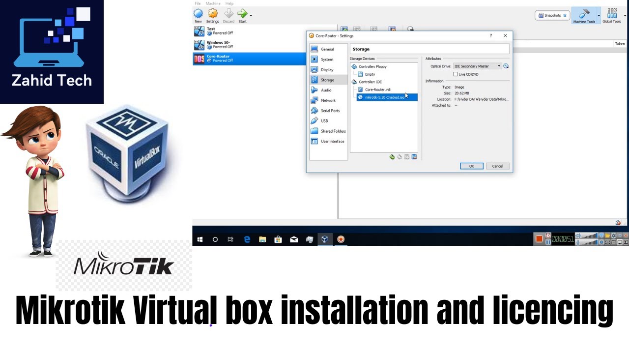 MikroTik Installation and Licensing #MikroTik #mikrotik #MikroTikSetup ...