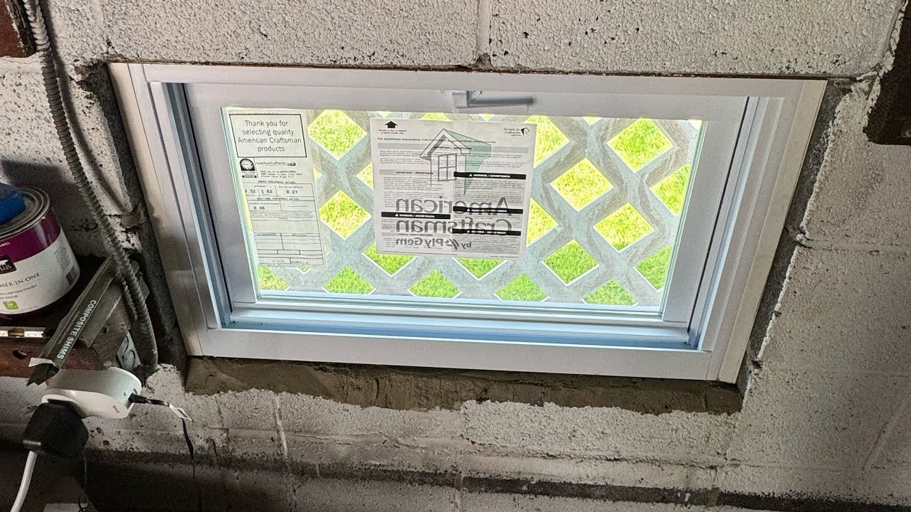 How To Replace a Masonry Window - YouTube