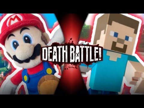 Mario VS Steve - PLUSH DEATH BATTLE! - YouTube