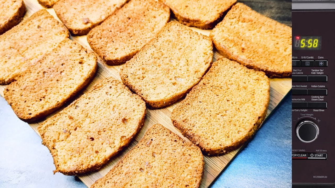 Sooji Rusk/Semolina Rusk बिना मैदा बहुत ही कुरकरे और टेस्टी रस। - YouTube