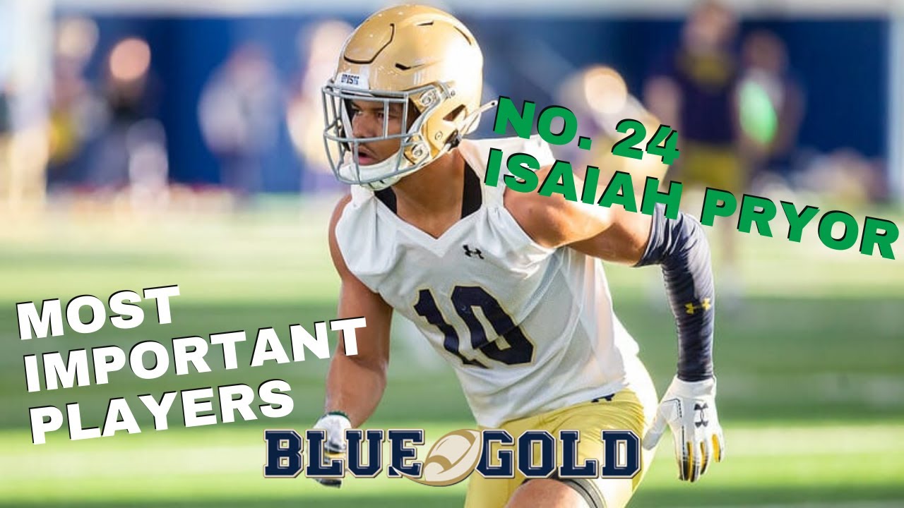Notre Dame's 25 Most Important Players: No. 24, Isaiah Pryor - YouTube