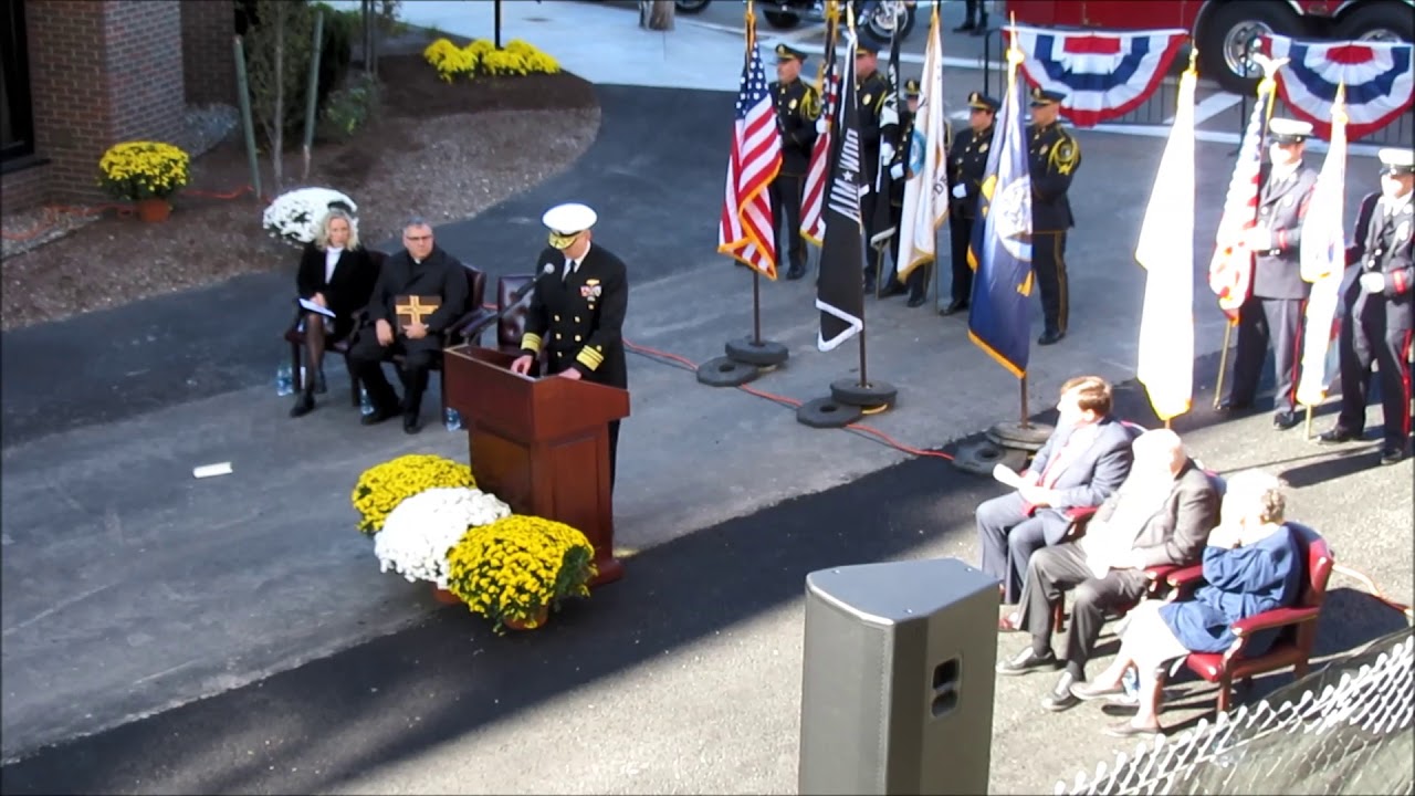 Navy admiral hails 'the Stratton way' - YouTube