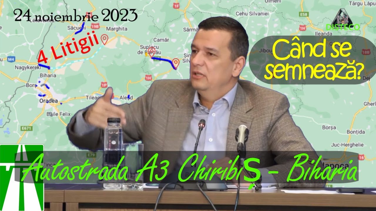 Autostrada A3 Chiribiș - Biharia: Când se semnează?🤔 - YouTube