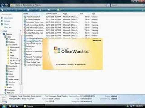 Windows Vista - Restore Your Old Files - YouTube