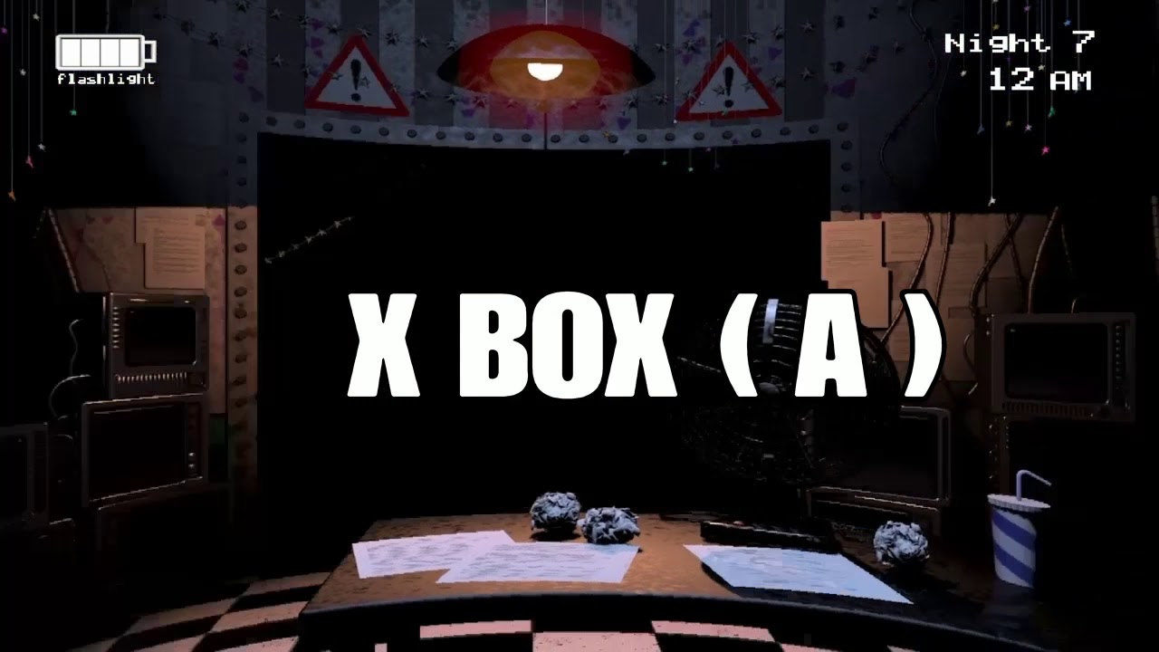 CONTROLES DE FNAF EN PS4 Y XBOX - YouTube