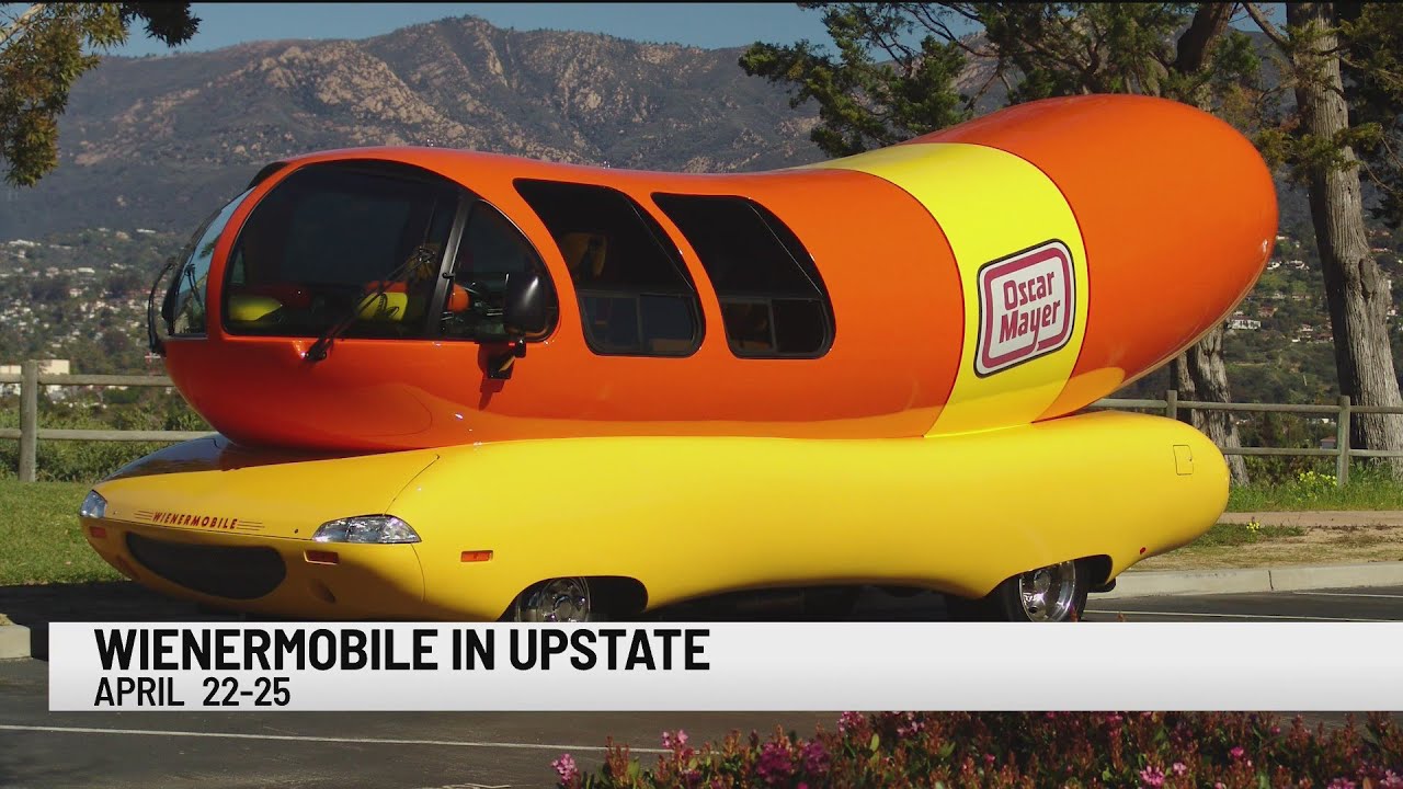 Oscar Mayer Wienermobile to tour the Upstate - YouTube