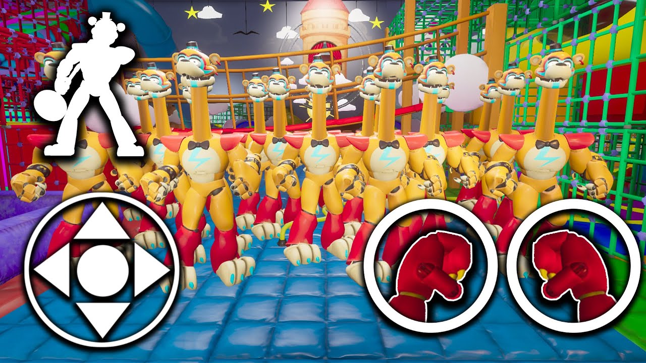 I BECAME a REAL IRON MAN and ATTACK CURSED FREDDY ARMY in FNAF Security ...