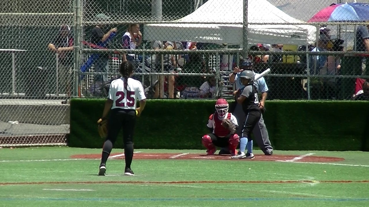 California Riptide vs Strike zone RR Gold 2B - YouTube