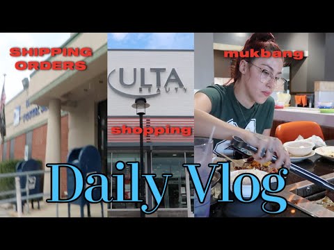 Daily Vlog: Ulta, HotPot, Korean BBQ, & Shipping Orders! | Jinger ...