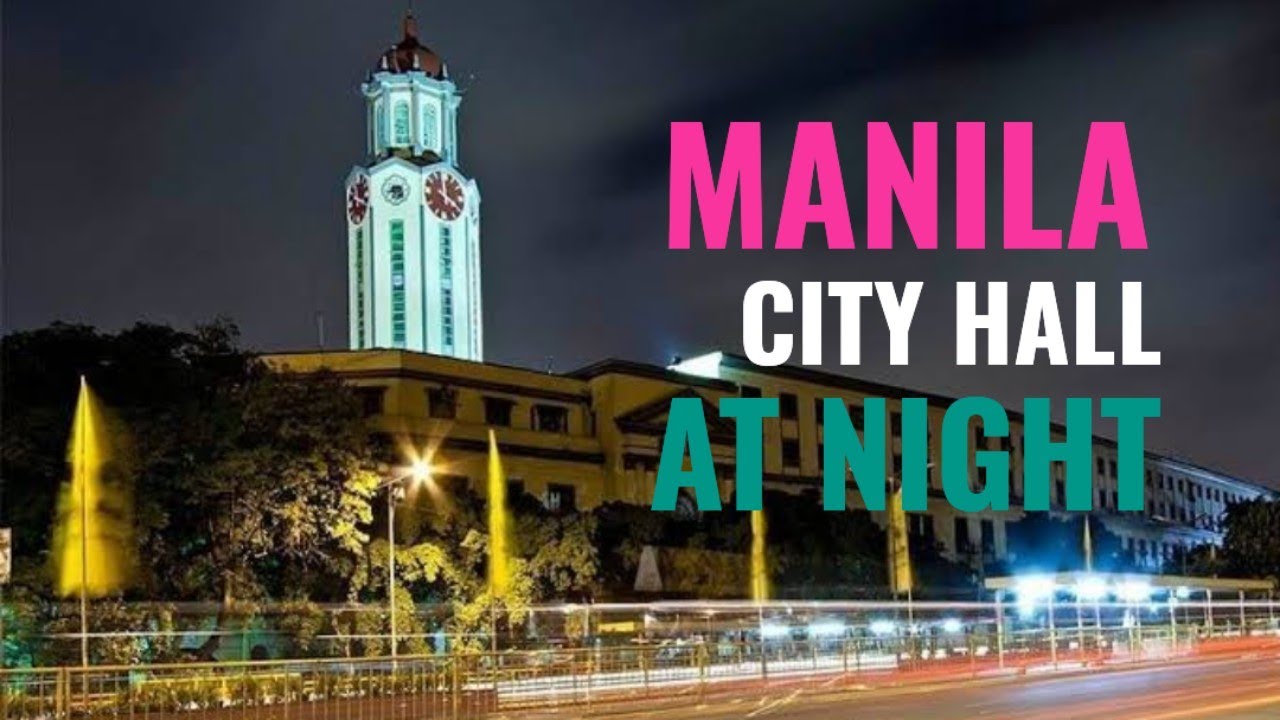 WALKING AROUND MANILA CITY HALL AT NIGHT | Walking tour - YouTube