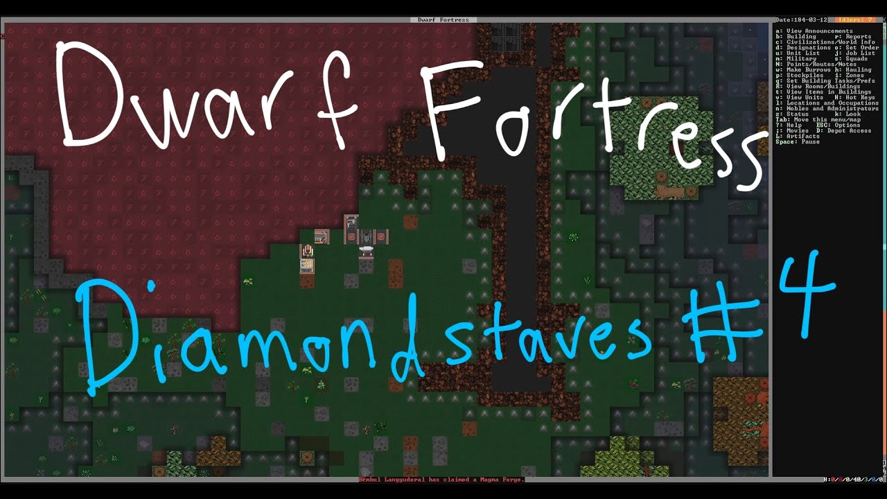 Dwarf Fortress: Diamondstaves Part 4 -- Magma Flows - YouTube