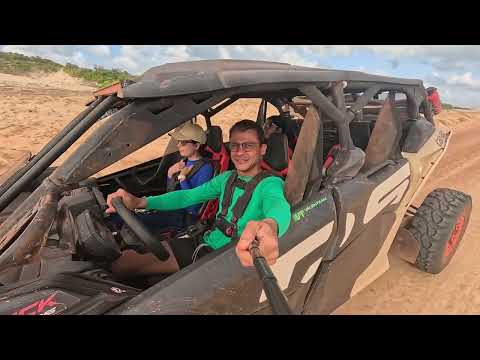 Passeio de UTV nas praias do litoral norte do RN