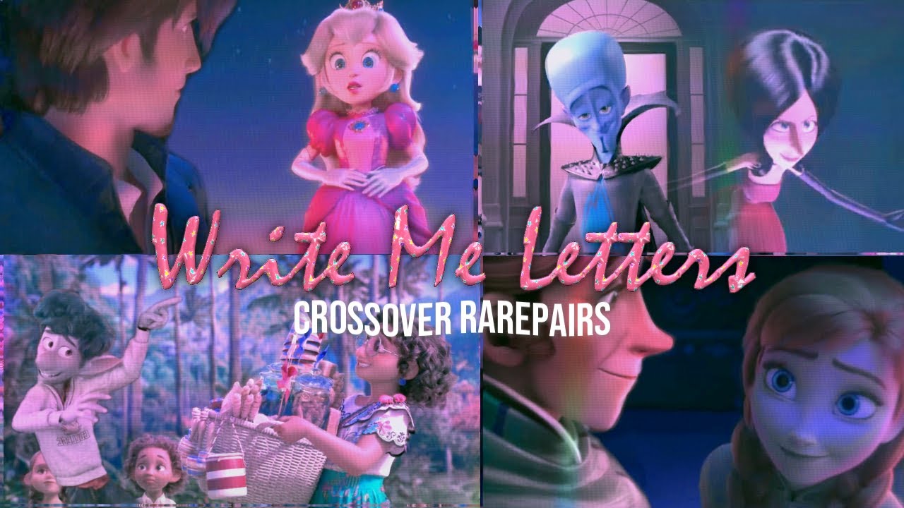 WRITE ME LETTERS || Crossover Couples [AMV] - YouTube