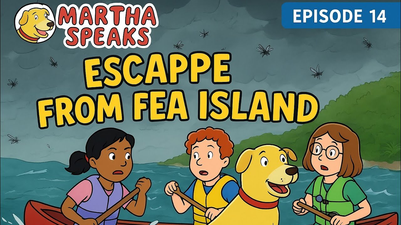 Martha Speaks S1E14 – Escape from Flea Island | Fun Kids Adventure ...
