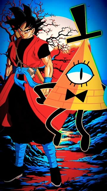 XENO GOKU VS BILL CIPHER #shorts - YouTube