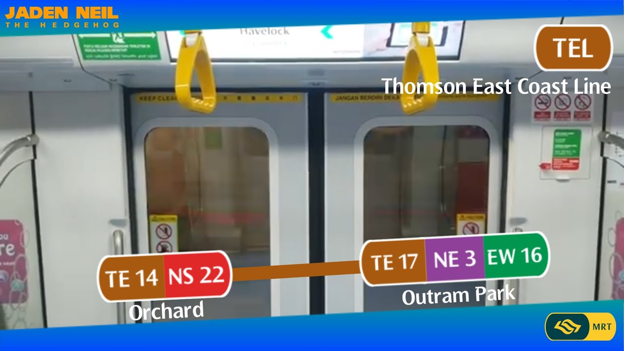 Thomson East Coast Line (TEL) - CT251 [066/067] Ride from Orchard to ...