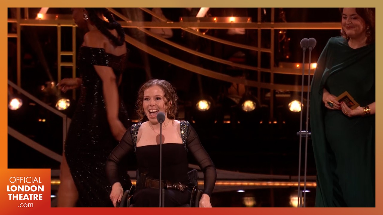 Amy Trigg wins Best Actress in a Supporting Role in a Musical | Olivier ...