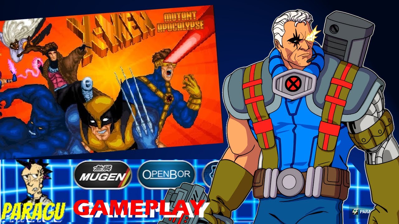 CABLE in X-Men Mutant Apocalypse Remake |Playthrough Fullgame ...