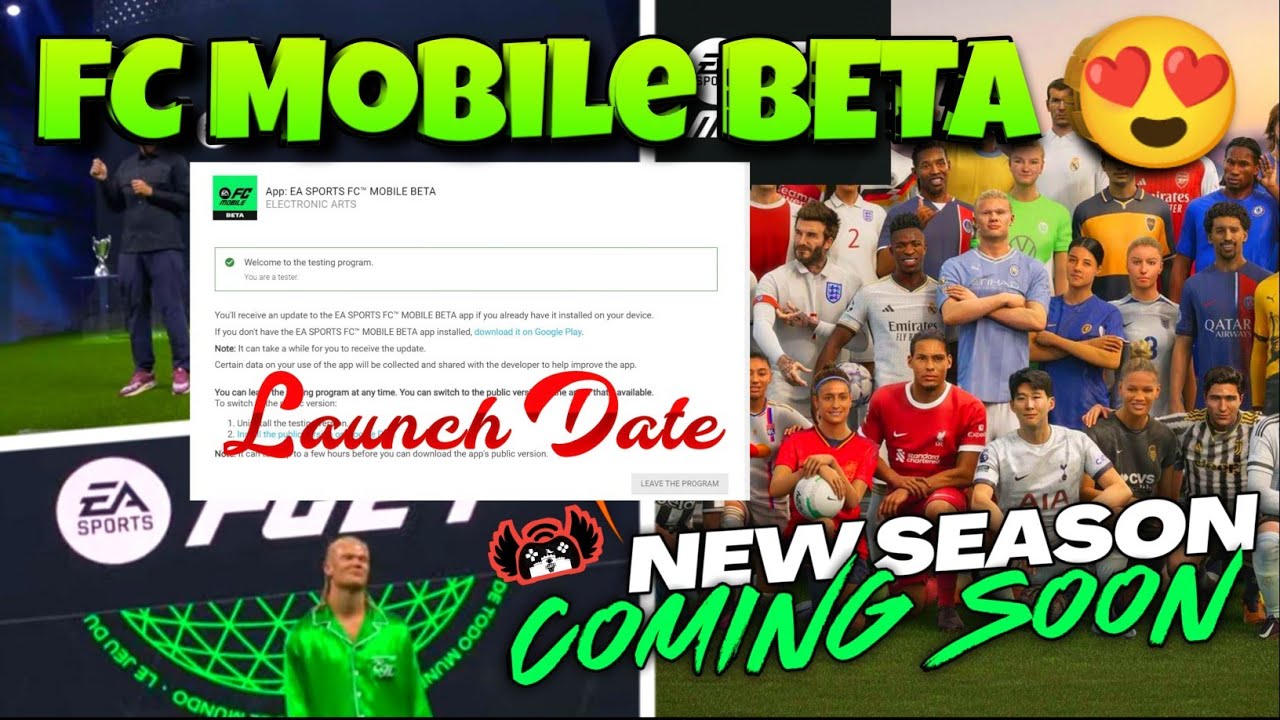 FC Mobile 24 Beta Launch Date confirm 😍| FC Mobile BETA app is added to ...