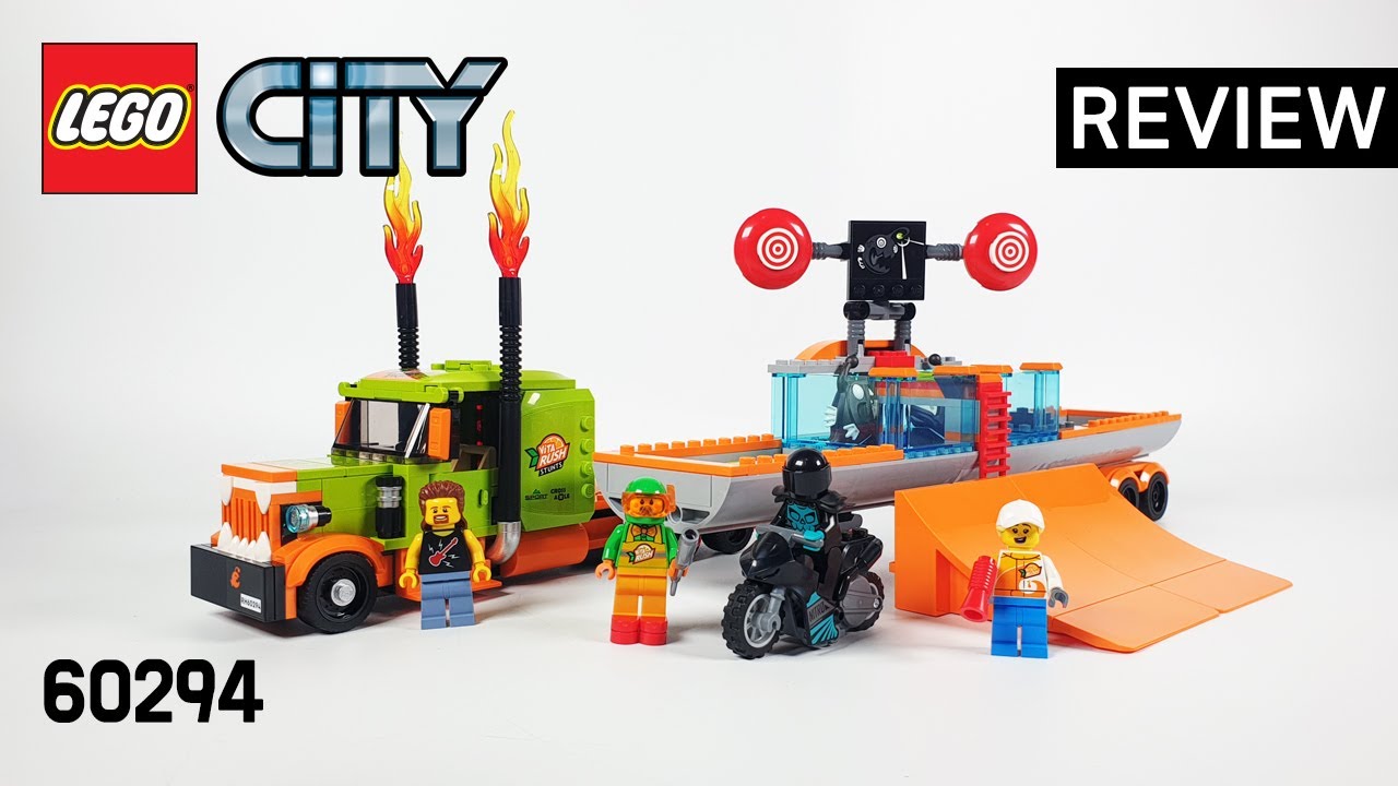 레고 시티 60294 스턴트 쇼 트럭(LEGO City Stunt Show Truck) - 리뷰_Review_레고매니아_LEGO ...