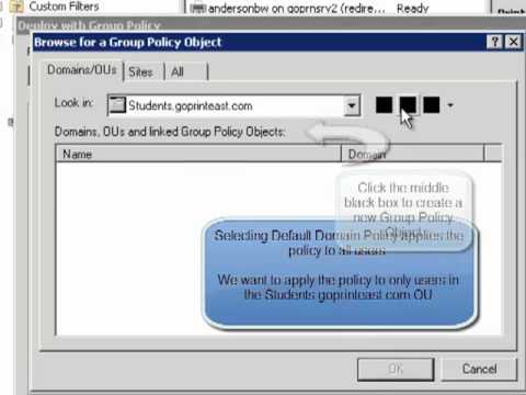Deploying Printers With Group Policy - YouTube