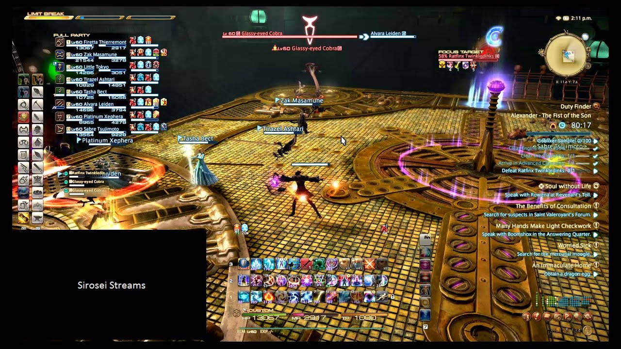 FFXIV Alexander Midas Fist of the Son Normal - First Clear - YouTube