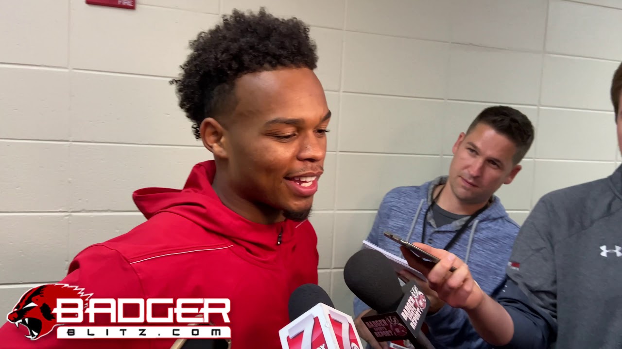 Wisconsin safety Eric Burrell on strip-sack, defensive performance vs ...