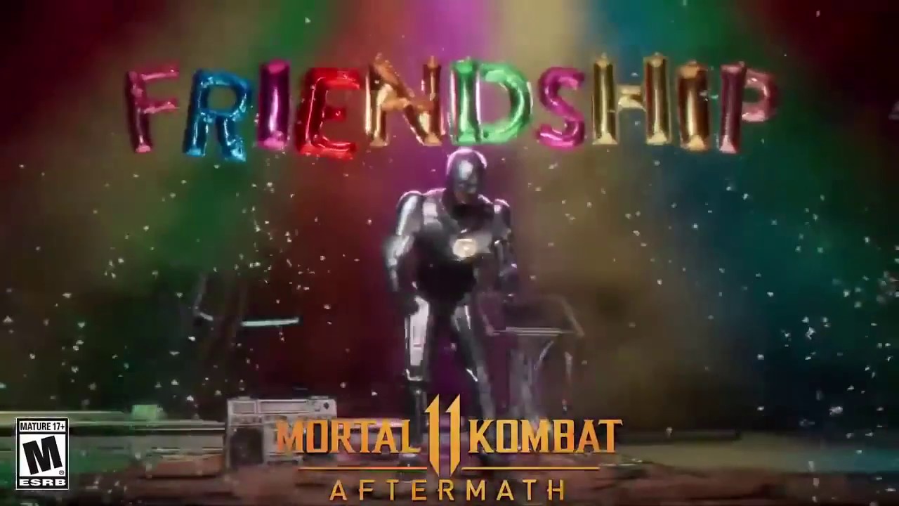 MK11-Robocop's Friendship is Revealed! - YouTube