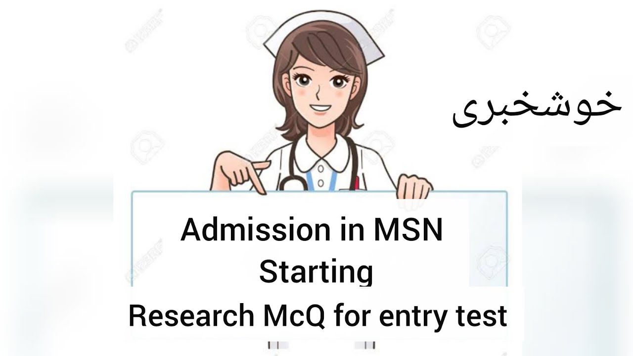McQ on Research for the preparation of Entry test MSN, BSN and ...