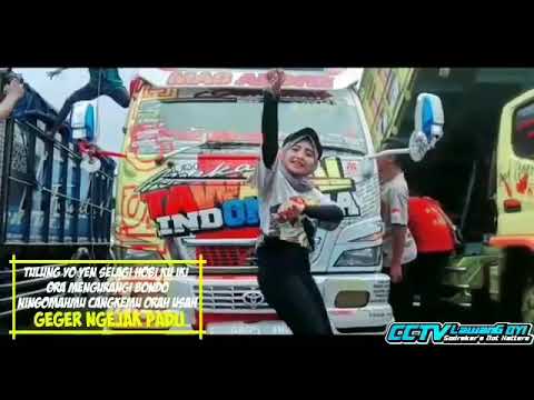 CCTV truck community joget cewek cantik